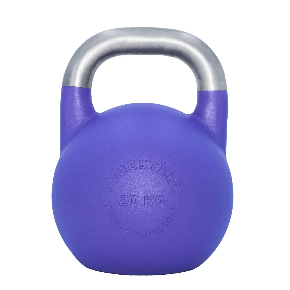 Závodní KETTLEBELL z pravé oceli | TRUESTEEL - Váha: 20 kg