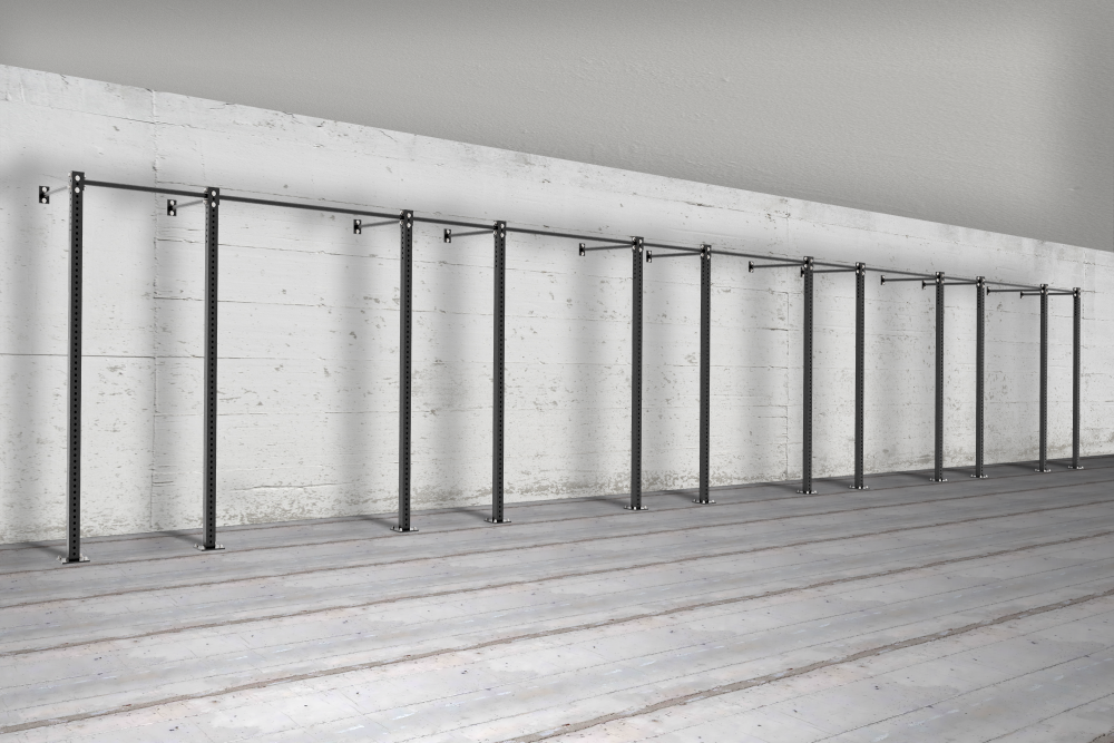 Wall-mounted training construction WM Rig 12 - multifunkcional stand ...