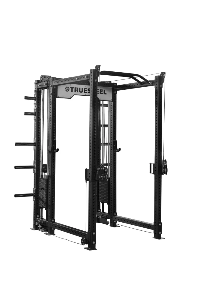Beast Squat Rack 6000 with Pulley Station | TRUESTEEL